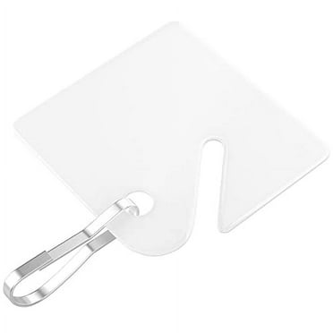 SecurIT Replacement Slotted Key Cabinet Tags, 1 5/8 x 1 1/2, White, 20 ...