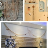 Clearance! Lotpreco Rustic Nautical Decorative Fishing Net Wall ...