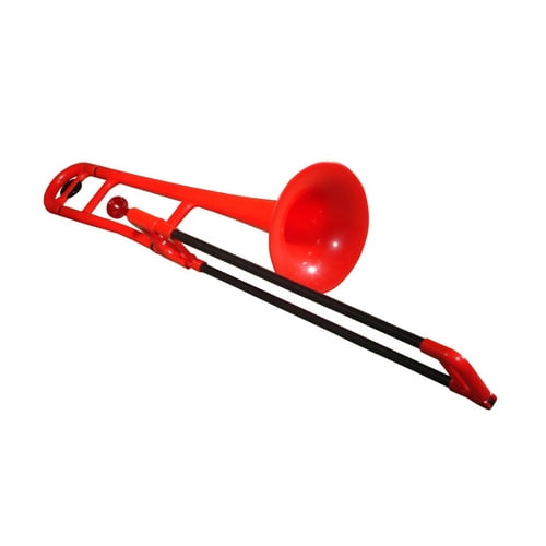 pBone Plastic Trombone - Red - Walmart.com