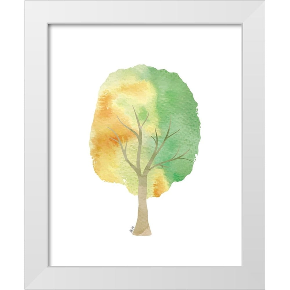 Fay, Mela 20x24 White Modern Wood Framed Museum Art Print Titled ...