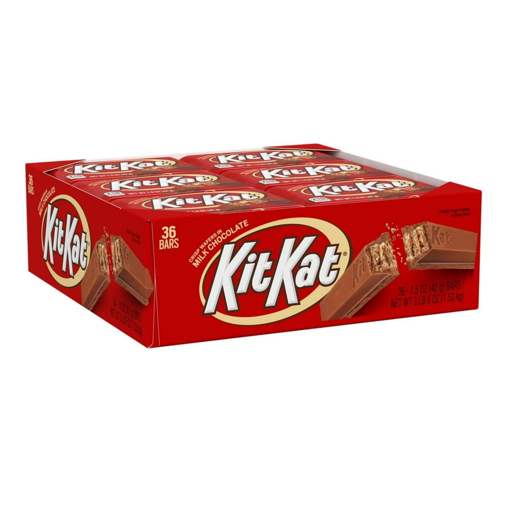 Kit Kat Halloween Candy, Milk Chocolate Bar, 1.5 Oz Bars (Pack of 36 ...