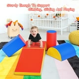 5 Piece Climb and Crawl Foam Activity Play Set,Safe Active Climbing ...