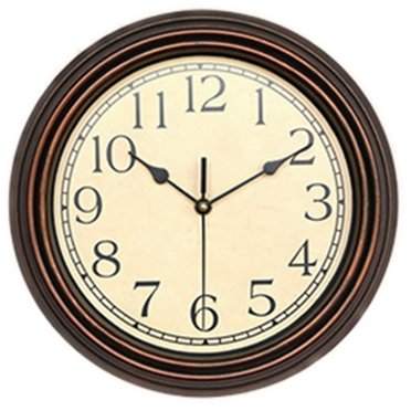 Harko 767 Home Novelty Wall Clock, Daily Bread Design, Kitchen & Dining ...