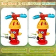 B-Qtech Water Sprinkler for Kids Outdoor Toy, Fire Hydrant Shape, 360 ...