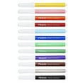 Prang Classic Art Markers, Bullet Tip, Assorted Colors, Pack of 12 ...