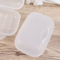 Soap Dish Shower Saver Holder Tray Box Plastic Drain Travel Sponge ...