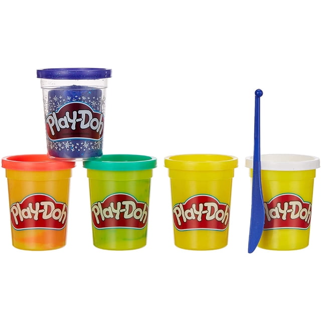 4+1 Pcs Play-Doh Hasbro Collectibles Sapphire Celebration Pack For Kids ...