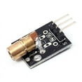 10Pcs/Set Laser Receiver Sensor Module Board KY-008 650nm 5V Laser ...