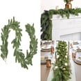 Christmas Cedar Garland Realistic Artificial Cedar Pine Ornament ...