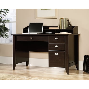 Sauder Shoal Creek Executive Desk, Jamocha Wood Finish - Walmart.com