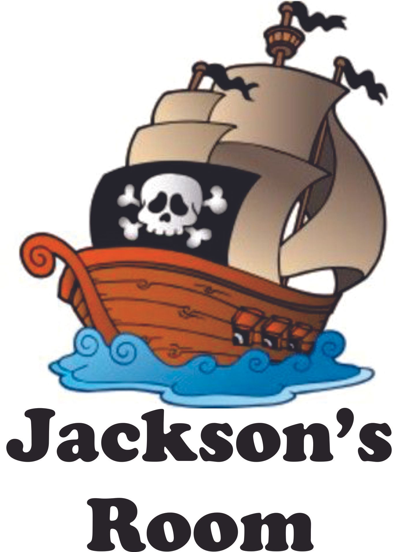 Unique Colorful Pirate Ship Personalized Name Custom Names Pirate Ship Unique Colorful Pirate Ship Personalized Name Custom Names Pirate Ship