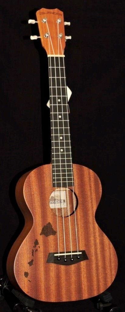 Islander MT-4-ISL Satin Finish "Islands" Mahogany Tenor Ukulele from ...