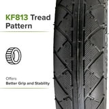 AlveyTech 200x50 "No-Flat" Flat Free Solid Rubber Scooter Tire with ...