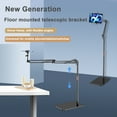 Tablet Floor Stand, Overhead Bed Phone Mount Height Adjustable Arm ...