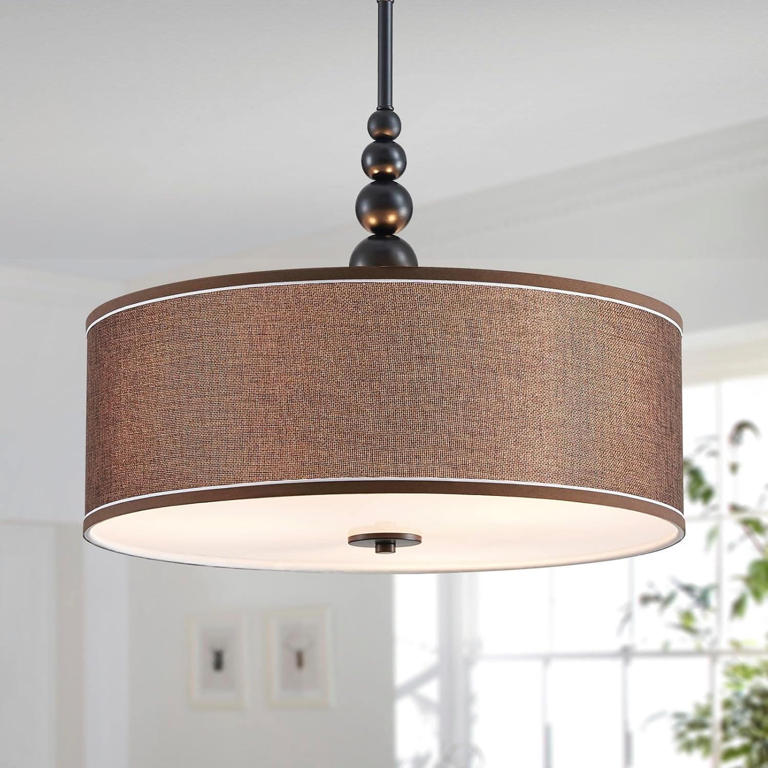 Lighting Drum Chandeliers, Farmhouse Style, Perfect Drum Pendant Light ...