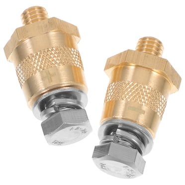3/8"-16 Brass Stud Side Post Battery Terminal Bolt, Ampper Standard ...
