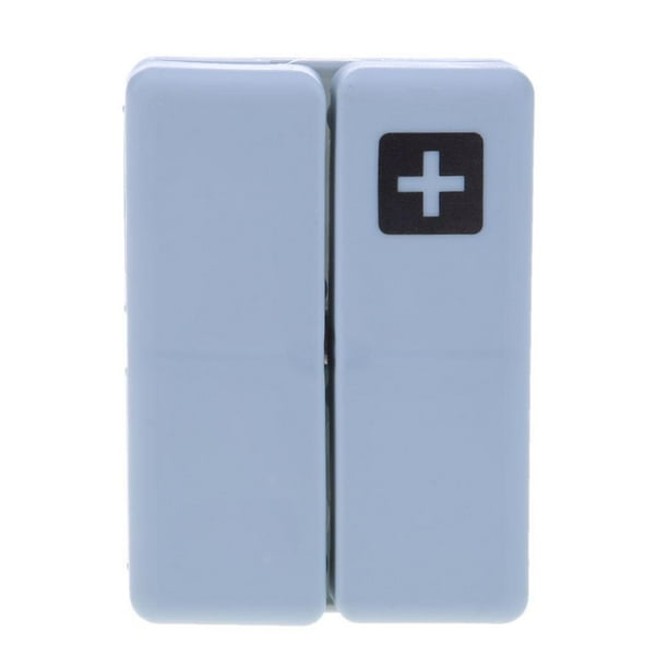 Coiry 7 Grids Pill Case Magnet Lid Pills Medicines Splitter Portable ...