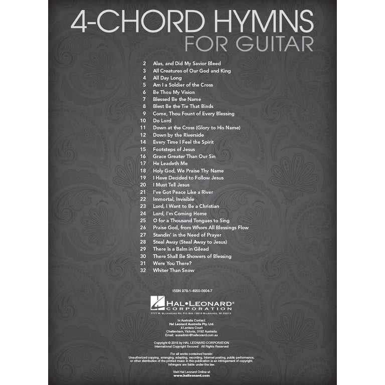 Hymns Guitar Chords