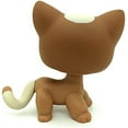 Brown Cat Kitty Lot Blue Eyes Short Hair Littlest Pet Shop LPS Toys ...
