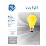 GE 90-Watt Bug Light Incandescent A19, 2-Pack - Walmart.com