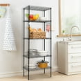 "Ktaxon 5-Tier Heavy Duty Steel Storage Rack, Adjustable Wire Shelving ...