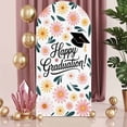 Arch Backdrop 5 Ft, Happy Graduation Spandex Stretch Fitted Arch Cover ...