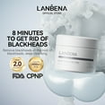 Lanbena Blackhead Remover Mask, Peel Off Pore Cleanser 1.06oz, Facial ...