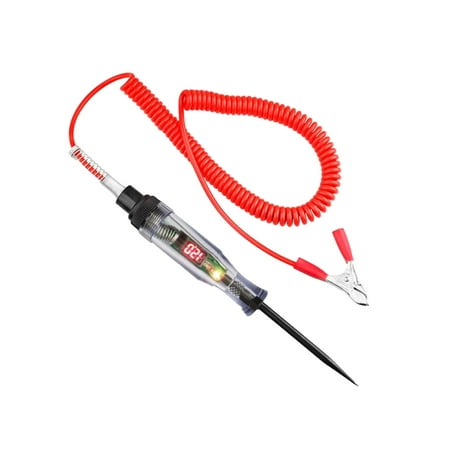 LED Bulb Automotive Circuit Tester Auto Electric Tester Light 6V/12V ...