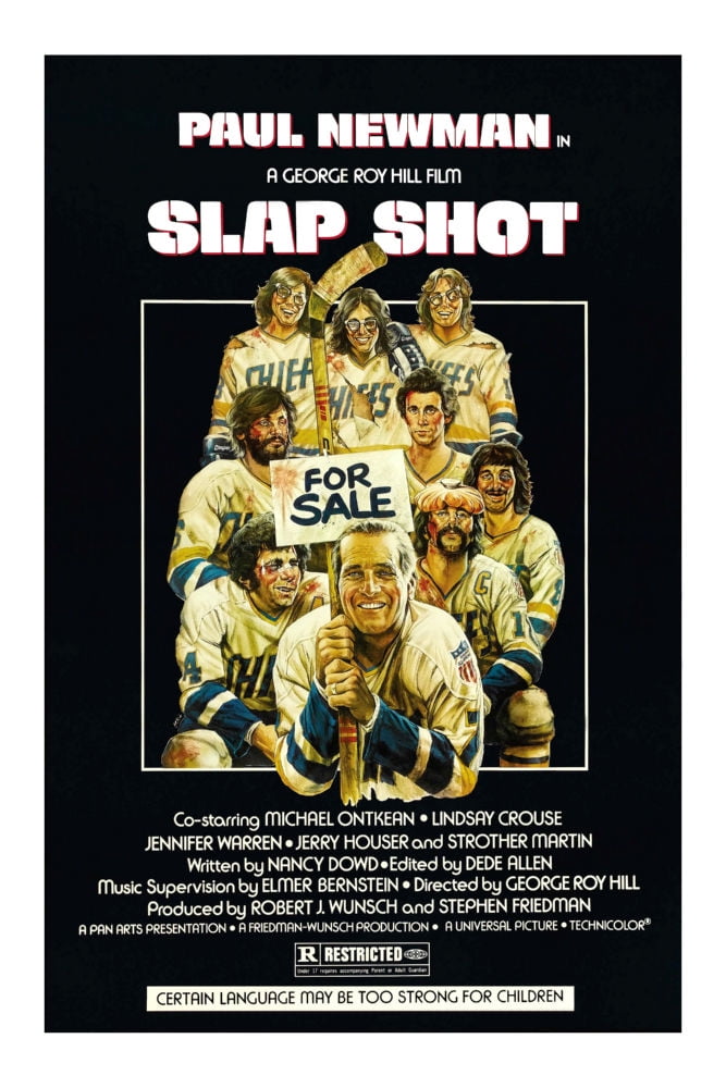 Slapshot Movie Poster 16x24 Poster Medium Art Poster 16x24 Unframed ...