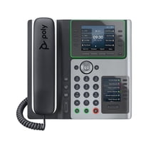 Poly Edge E220 IP Phone - Corded - Corded - Bluetooth - Desktop, Wall ...