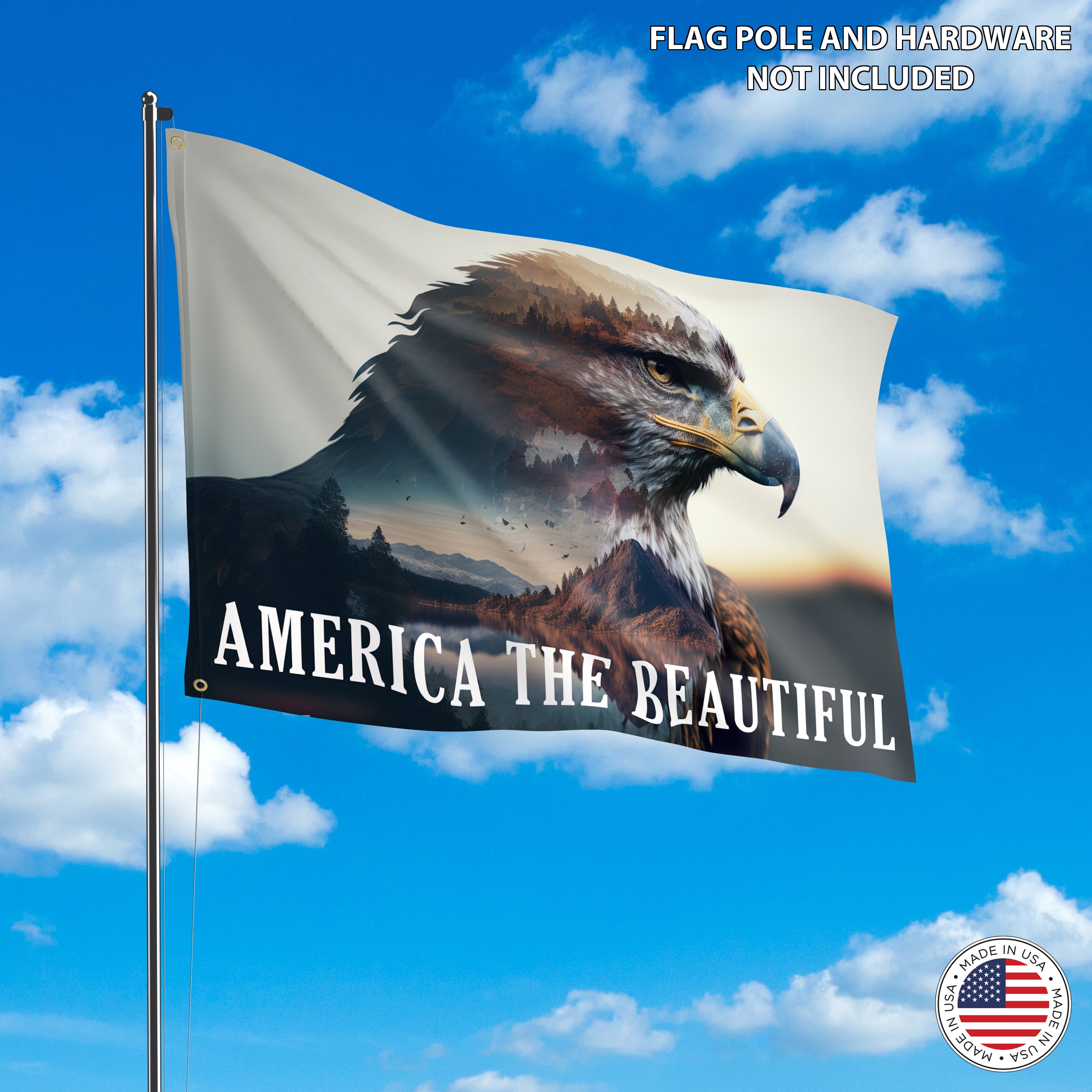 America The Beautiful 3x5 flag by Ashton - Walmart.com