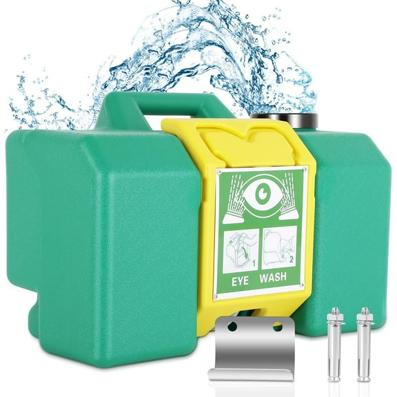 Skywin Eye Wash Kit - Black Eye Wash Units, Faucet Mounted Emergency ...