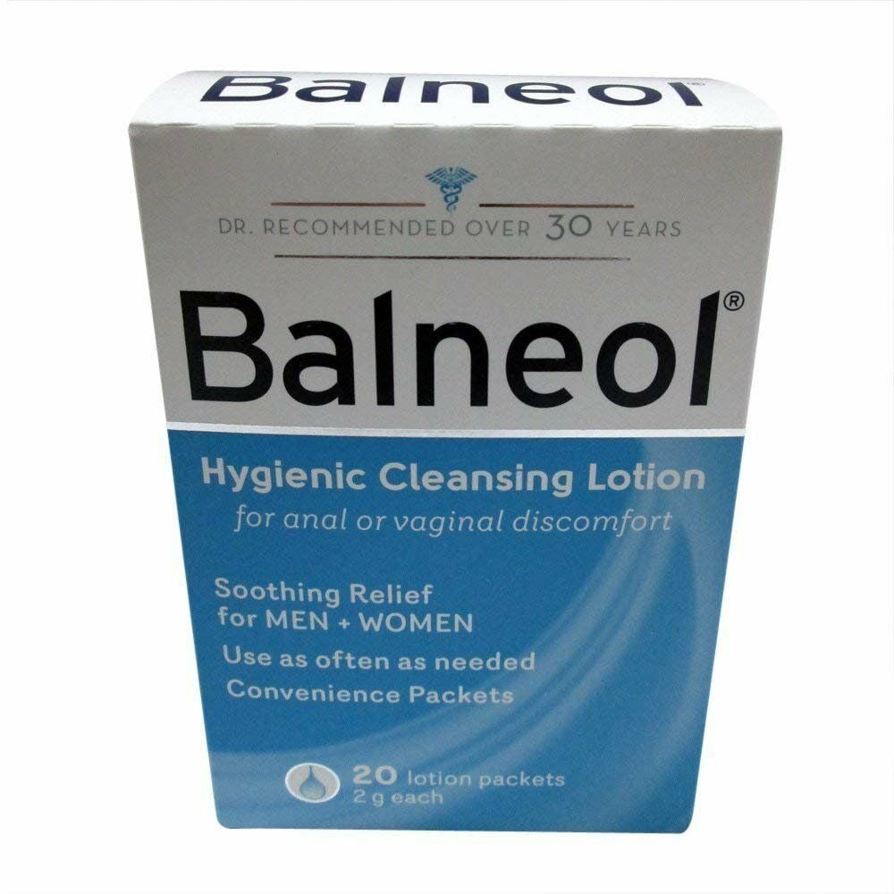 3 Pack - Balneol Hygienic Cleansing Lotion Packets 20 Ct - Walmart.com