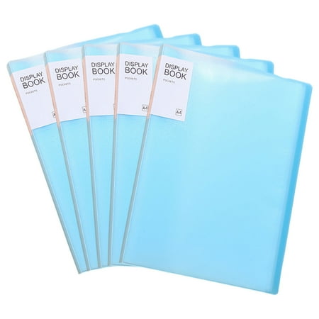 Plastic display book portfolio folder Folder Transparent sleeve ...