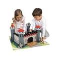 Alex Wooden Dragon Castle Set, 55 Pieces - Medieval Toy Building Blocks ...