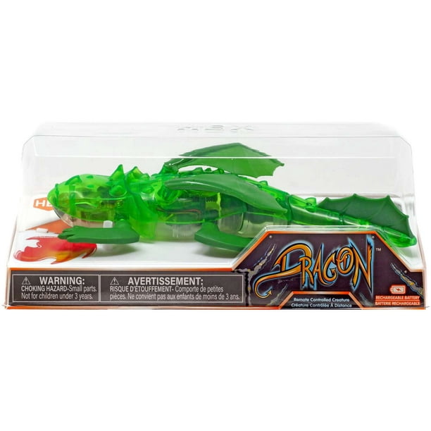 Hexbug Micro Robotic Creatures Dragon (Green) - Walmart.com