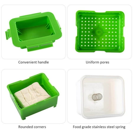 relayinert Tofu Presses Kitchen Tofu Drainer Plastic Tofu Drain Box ...