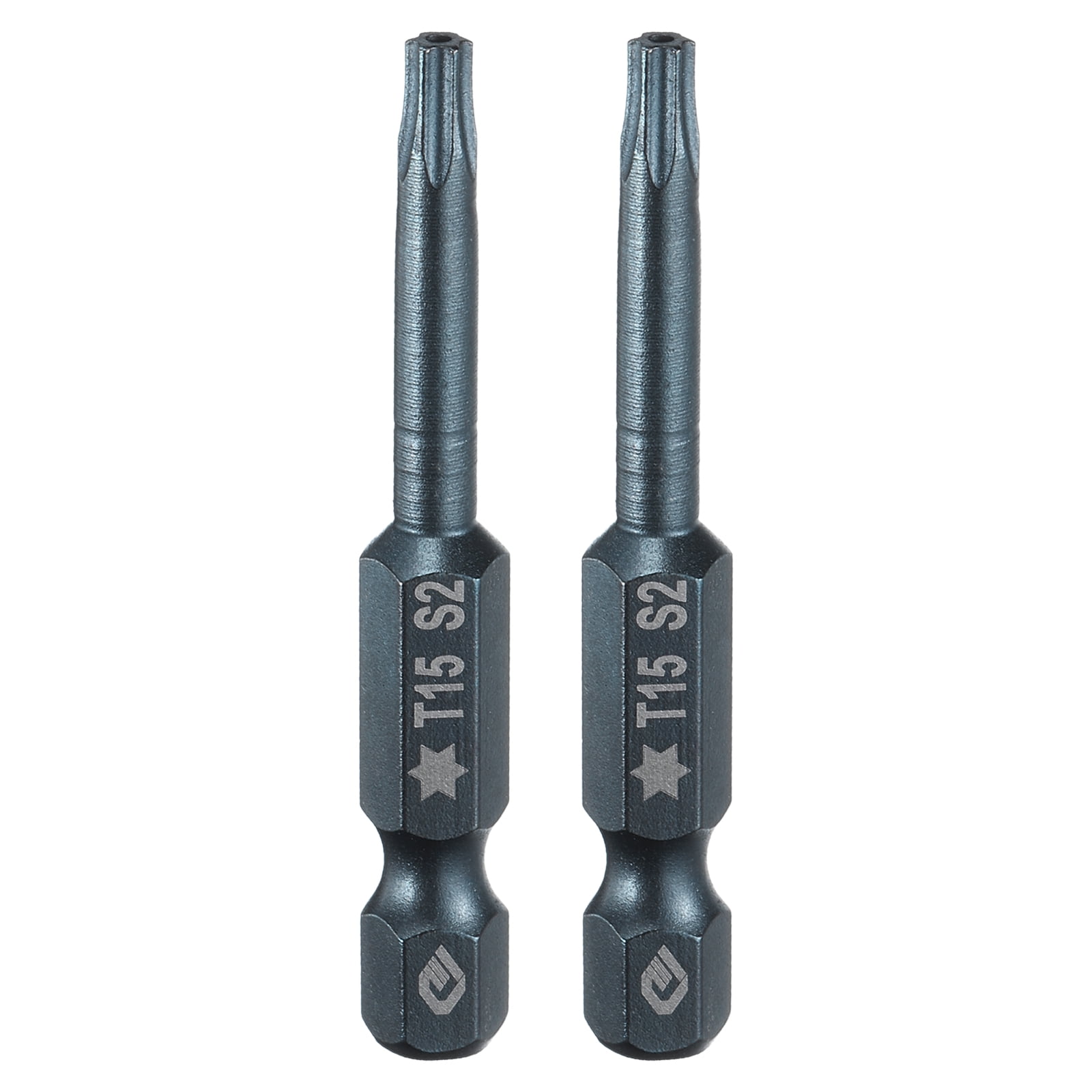 Uxcell 2pcs Punta de Destornillador Torx T15 1/4" Vástago Hexagonal 2 ...