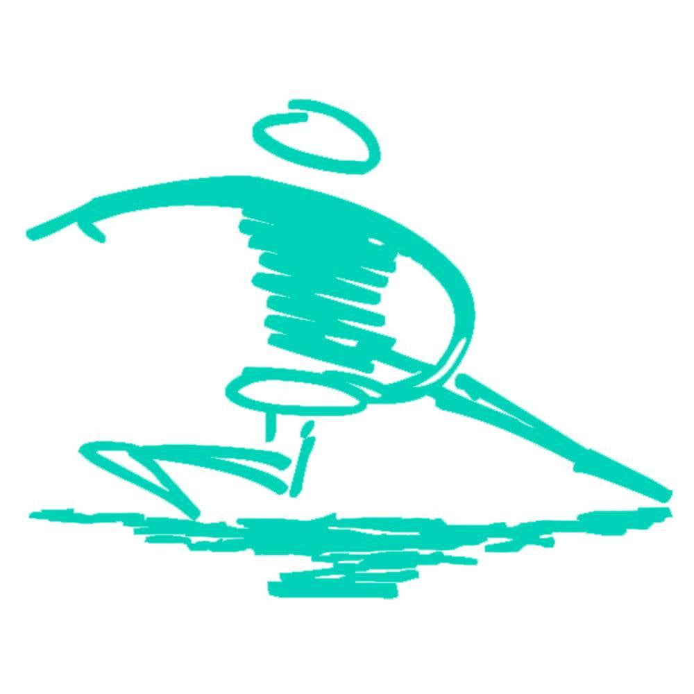 Disc Player Sports Thrower Logo Vinyl Decal Sticker - Walmart.com