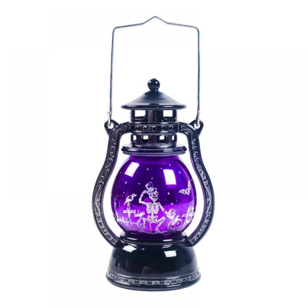 Halloween Lanterns, Hanging Halloween LED Decorations Lights, Outdoor ...