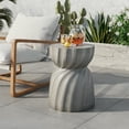Free Shipping! COSIEST Outdoor Concrete Contemporary Hourglass Grey ...