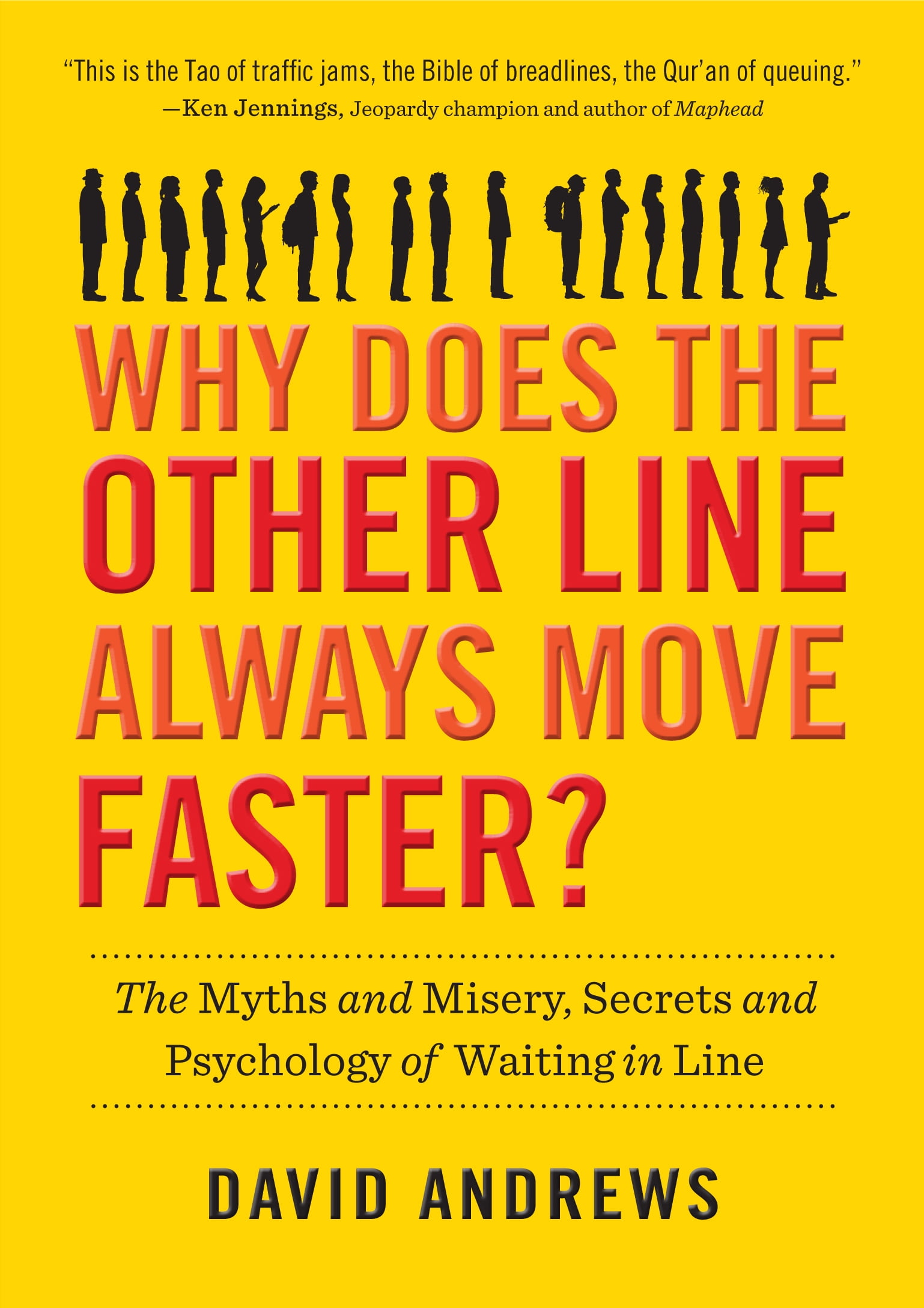 Why Does the Other Line Always Move Faster? - Hardcover - Walmart.com