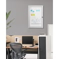 36"x24" Enclosed Bulletin Board, Outdoor Lockable Weather-Resistant ...