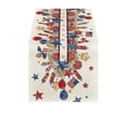 AuroraX Table Runner Patriotic Decor American Flag 4th of July ...
