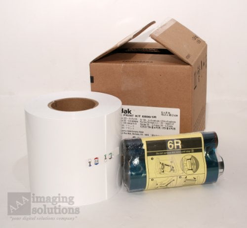 Kodak Photo Print Kit for the 6800 Thermal Printer, 6R - Ribbon & Paper ...