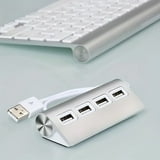 Slant 4-Port Hub USB 2.0 4-Port Hub Aluminum Splitter 2.0 Hub Desktop ...