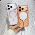 2 in 1 Camera Protection Clear Magnetic Phone Case for iPhone ...