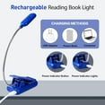 Book Light for Reading in Bed , 7 Reading Light with 9-Level Warm Cool ...
