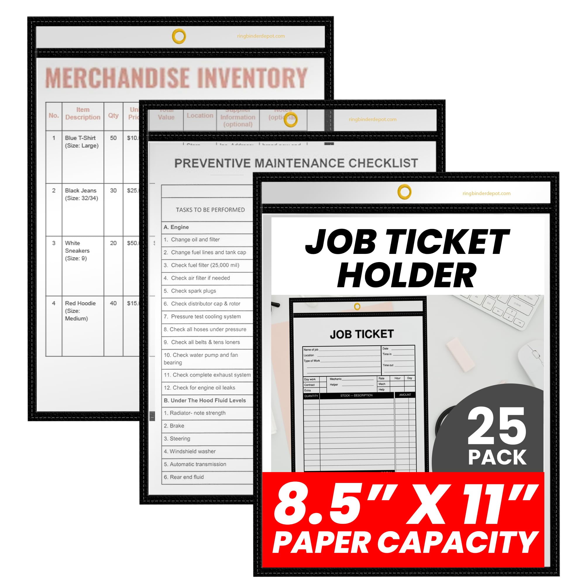 Click here for Office Werks Stitched Dry Erase Pocket  Portrait V... prices