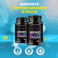 (3 Pack) Memo Blast Pills – Daily Formula with a Natural Blend to Help ...